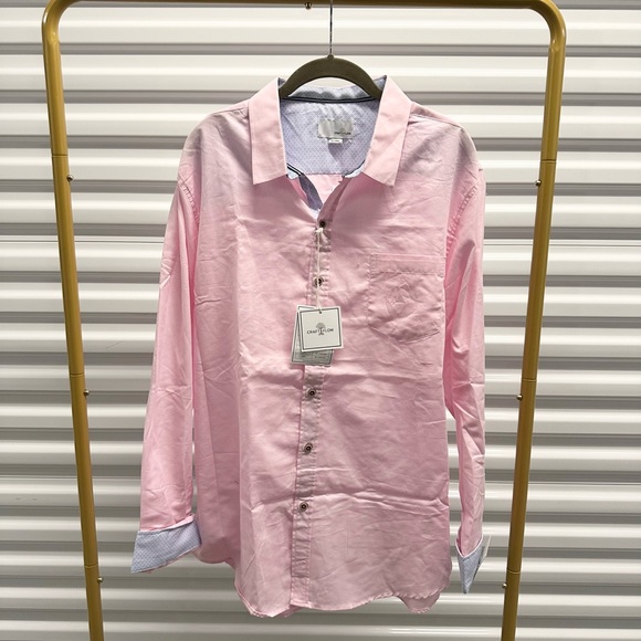 Craft + Flow | Shirts | Craft Flow Pink Button Down Xl Nwt | Poshmark